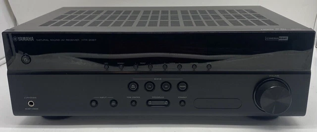 YAMAHA HTR-2067 AMPLIFIER AV Receiver 4K Ultra HD Pass-Through 5 ...