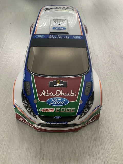 2012 HPI WR8 Flux Ford Fiesta WRC Body Shell £99.99 - PicClick UK