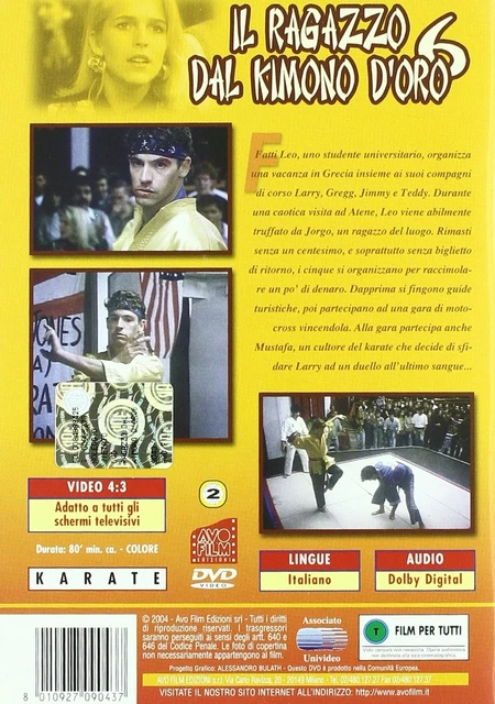IL RAGAZZO DAL Kimono D'Oro 6 (DVD) Dorian D. Field Ron Williams ...