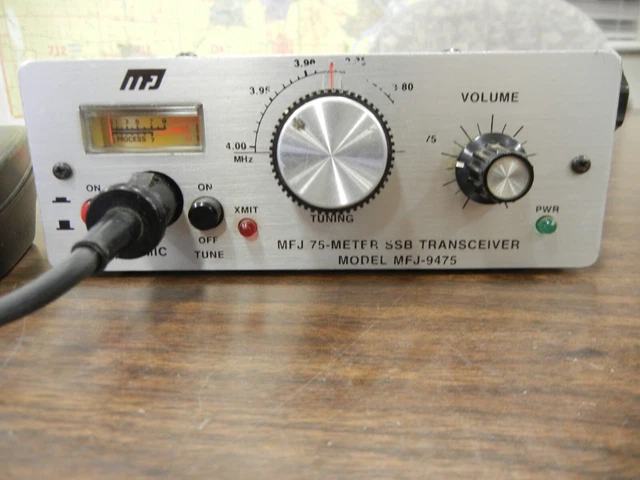MFJ -9475 QRP 75-Meter SSB Ham Radio Transceiver - Portable Mobile Base ...