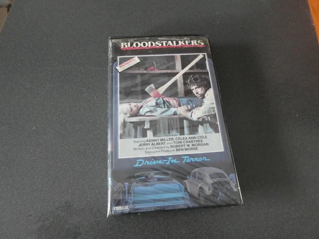 BLOODSTALKERS VHS 1986 Clamshell Vidmark Horror Slasher Drive in Terror ...