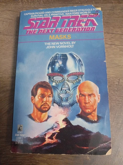 STAR TREK: THE Next Generation: Masks by John Vornholt (1989) EUR 3,63 ...
