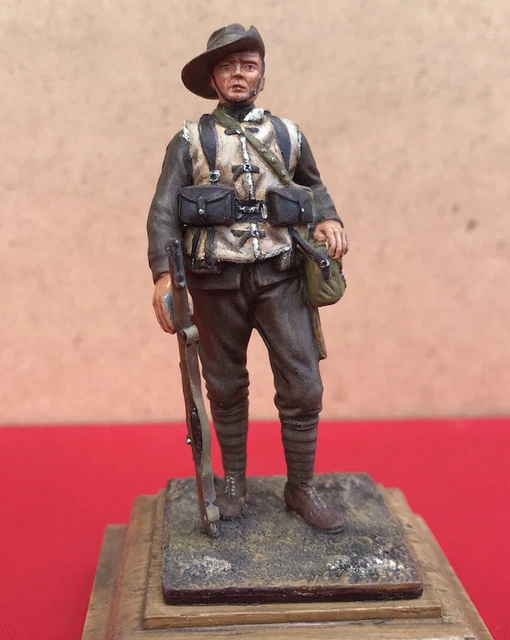 FIGURINE MÉTAL MODÈLES / Leibowitz - WW1 - Fantassin Australien 1915 ...