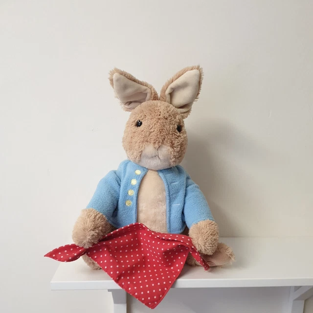 GUND PETER RABBIT Plush Soft Toy Playing Peek-A-Boo Moving Talking ...