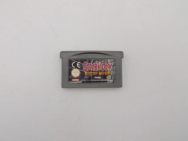 JEU NINTENDO GAME Advance - GBA - Scooby-Doo Mystery Mayhem - EUR ...