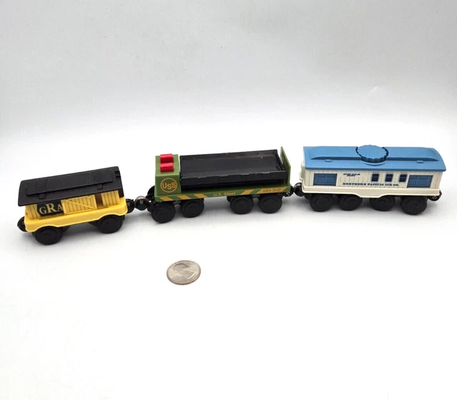 LIONEL LEARNING CURVE Load Up Pipe Ice Box Car Lot 3 Thomas Train ...