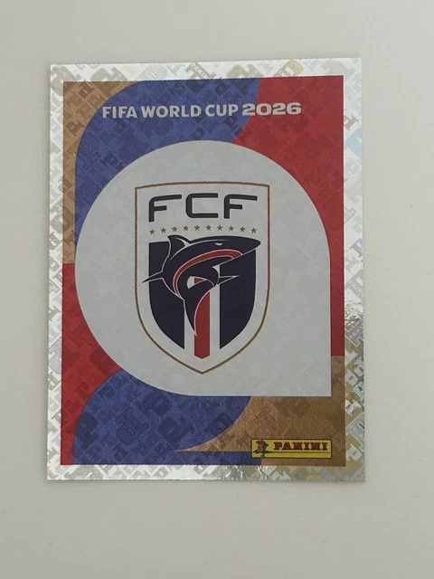 PANINI FIFA WORLD Cup 2026 CABO VERDE BADGE/LOGO PHOTO Non-Stuck ...