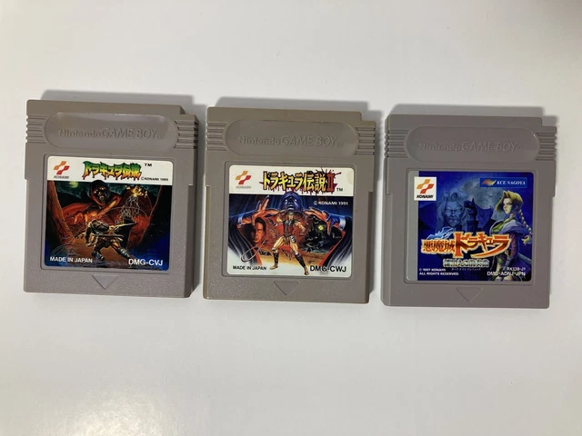 AKUMAJO DRACULA DARK Night Prelude Castlevania Legends 1&2 Nintendo ...