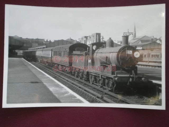 PHOTO SR Ex Lswr Drummond Black Motors 0-6-0 Class 700 Loco No 30697 11 ...