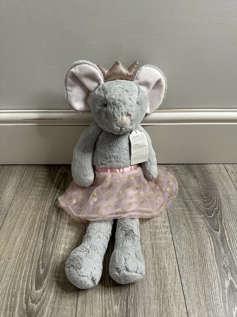 MOTHERCARE BALLERINA PRINCESS Grey Mouse pink tutu Soft plush 20” £19. ...
