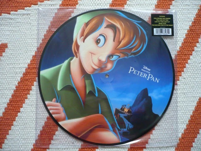 WALT DISNEY PETER Pan Vinyl Picture Disc Original Soundtrack 2016 LP New Mint £74.99 - PicClick UK