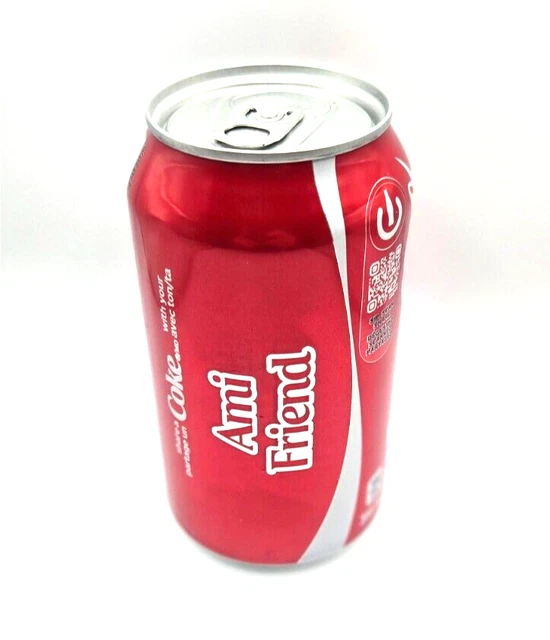 COCA COLA CLASSIC Share (2025) 🍁 Ami/Friend 🍁 French + English 🍁 355ml ...