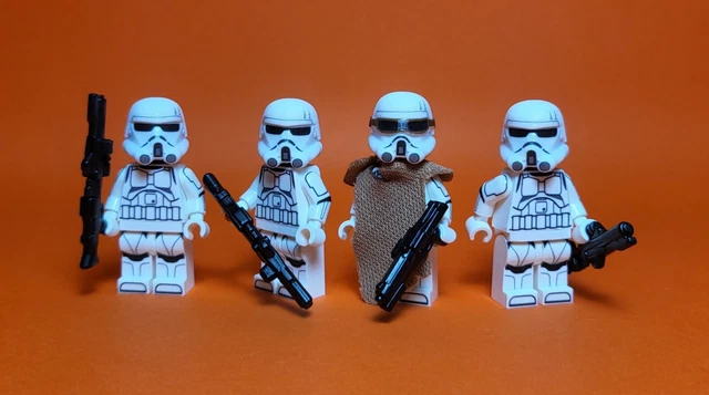 LEGO STAR WARS TK Trooper Minifigure Lot x4 | Lego Star Wars minifigure ...