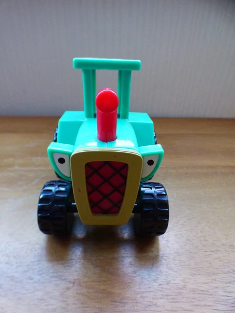 BOB THE BUILDER Green 'Travis The Tractor' Push Along Toy Vehicle £14. ...
