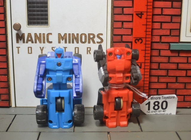 FIGURINE ARTICULÉE TRANSFORMERS - G1 Sparkabots - Fizzle & Sizzle ...