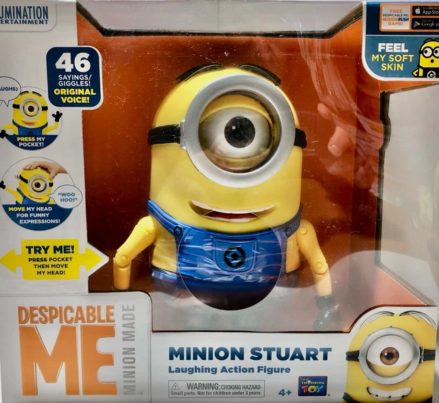 DESPICABLE ME MINION Movie Minion Stuart Laughing Action Figure BNIB £ ...