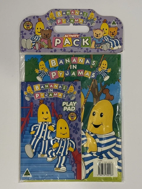 BANANAS IN PYJAMAS Vintage 1993 Activity Pack ABC *NEW IN PACK* $27.99 ...