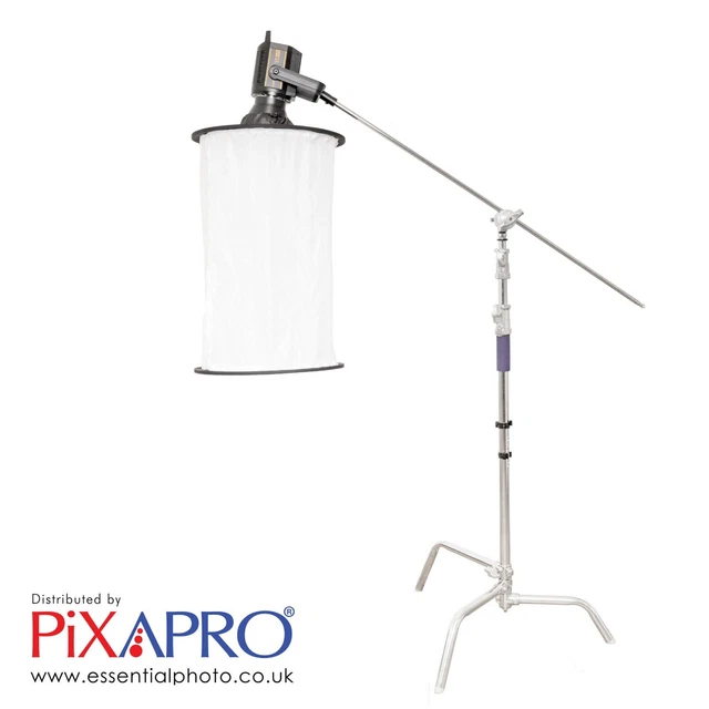 LED CONTINUOUS DAYLIGHT Balanced Light Unit with C-Stand & Diffuser ...