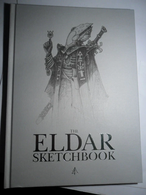 WARHAMMER 40K ELDAR Sketchbook Jes Goodwin Store Anniversary limited ...