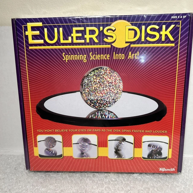 Toysmith Euler S Disk 791709 Spinning Science Into Art Game Stem New