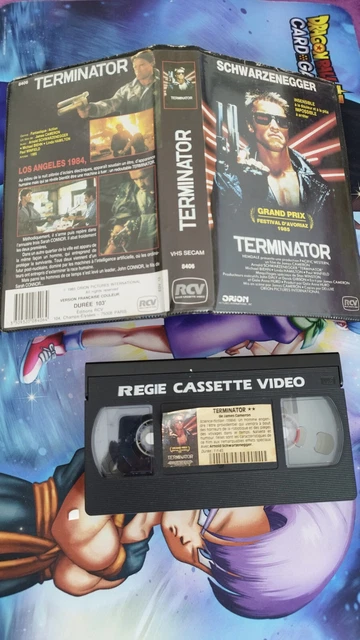 VHS TERMINATOR K7 video cassette Schwarzenegger culte rcv James Cameron ...