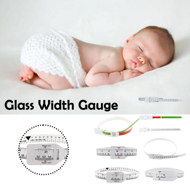 NON-STRETCHABLE PLASTIC HEAD Circumference Tape Measure Pediatric S7J5 ...