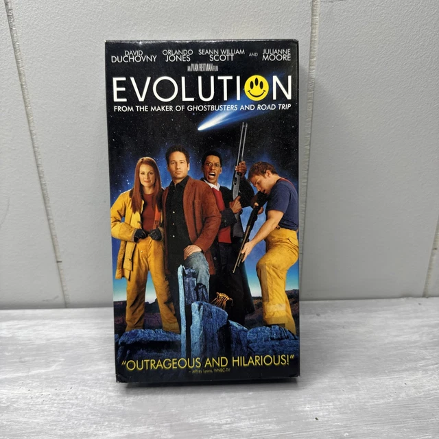 EVOLUTION (VHS, 2001) David Duchovny, Orlando Jones, Seann William Scott £8.37 - PicClick UK