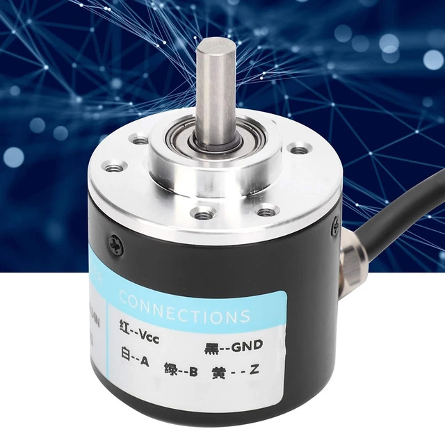 OPTICAL ROTARY ENCODER with Flexible Connection to Prevent Damage ...