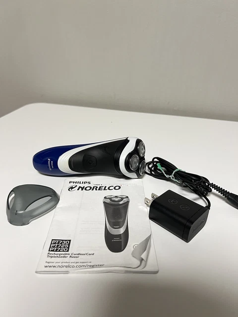 PHILIPS NORELCO POWER Touch Cordless PT720 Rechargeable Shaver charger ...