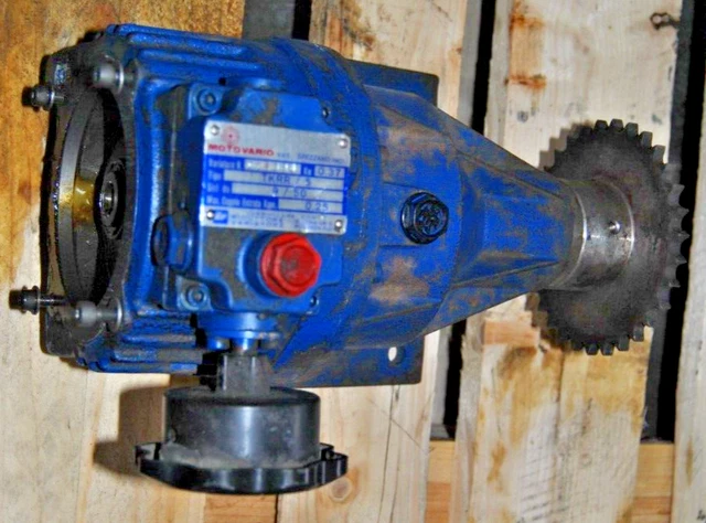 MOTOVARIO VARIATORE RIDUTTORE Tipo TKRR/5 - Giri da 9 / a 50 EUR 299,00 ...