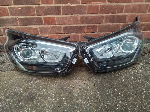 FORD TRANSIT CUSTOM Headlights With LED DRL £300.00 - PicClick UK