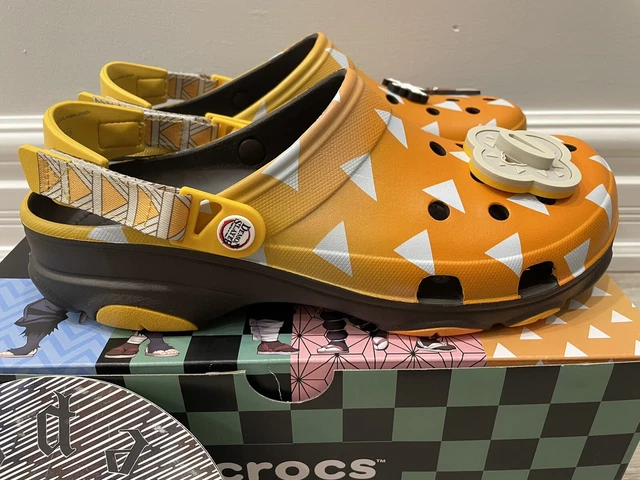 CROCS X DEMON Slayer Zenitsu Agatsuma All Terrain Clogs US Men 13 *New ...