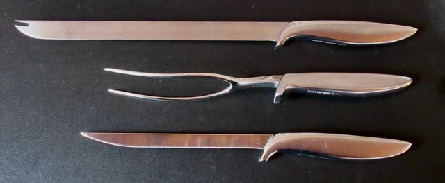 VINTAGE GERBER LEGENDARY Blades Snickersnee, Ron and Durendal Carving ...