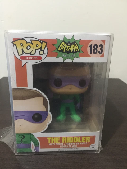 DC HEROES BATMAN the riddler funko pop vinyl #183 EUR 40,58 - PicClick FR