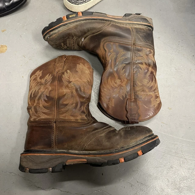 CODY JAMES 11& Decimator Steel Toe Work Boot Brown Men's Size 12 £53.31 ...