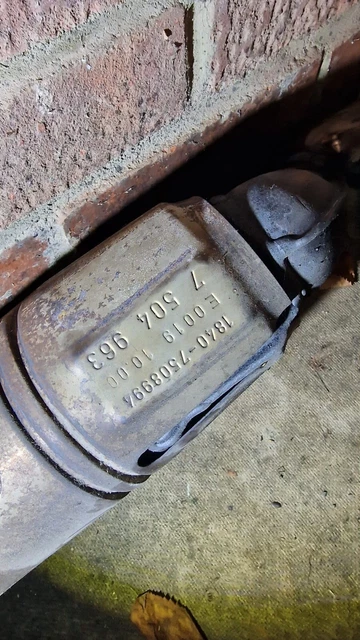 BMW E39 M54 Exhaust Manifolds With Catalytic Converters Cats 520i 525i ...