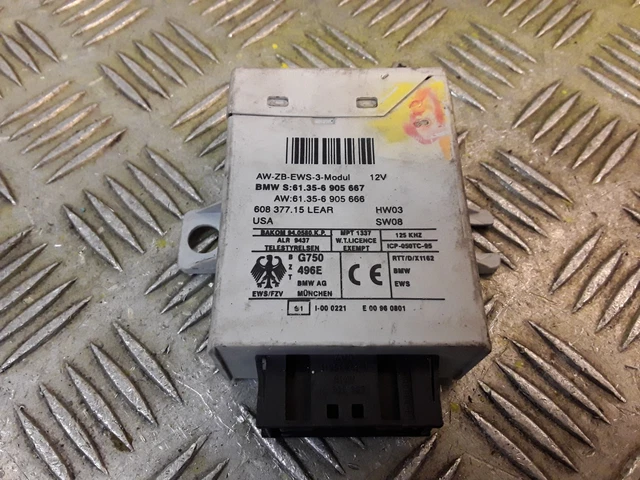 BMW IMMOBILISER CAS EWS 3 Module Unit for BMW X3 X5 Series E83 E53 OEM ...