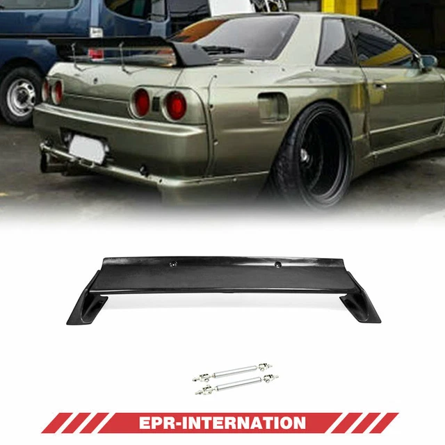 PER NISSAN SKYLINE R32 GTR FRP Fibra RB Stile Spoiler Posteriore Kit ...