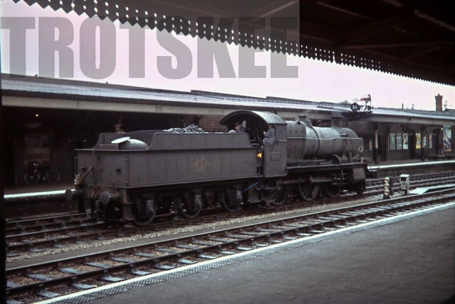 35MM SLIDE BR British Railways Steam Loco 6381 Class 4300 Gloucester ...
