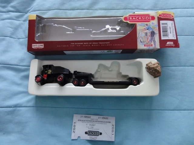 LLEDO TRACKSIDE SENTINEL Ballast Box and Low Loader. INCOMPLETE. No ...