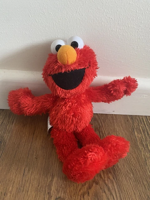 SESAME STREET ELMO And Ernie Small Soft Toy Plush Beanie Bundle £7.00 ...