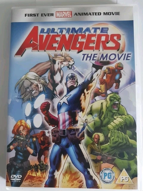 ULTIMATE AVENGERS THE Movie DVD- FIRST EVER MARVEL ANIMATED MOVIE £2.22 ...