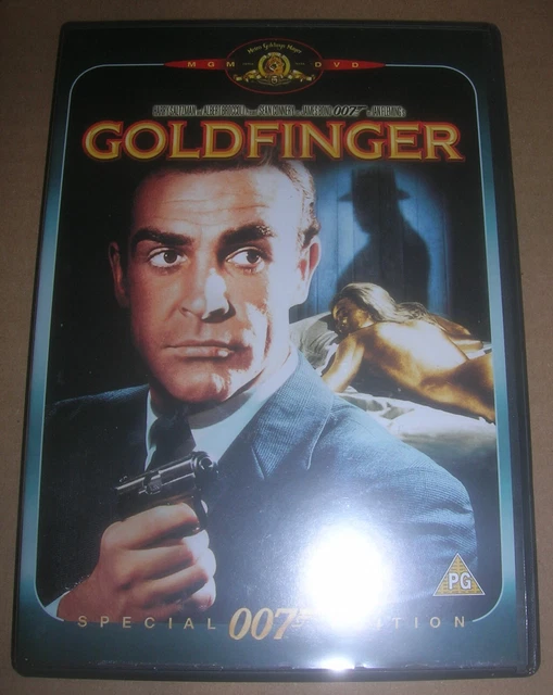 GOLDFINGER (1964 JAMES Bond 007) UK Region 2 PAL DVD spec. edn w. booklet Exc (2 £3.50 - PicClick UK