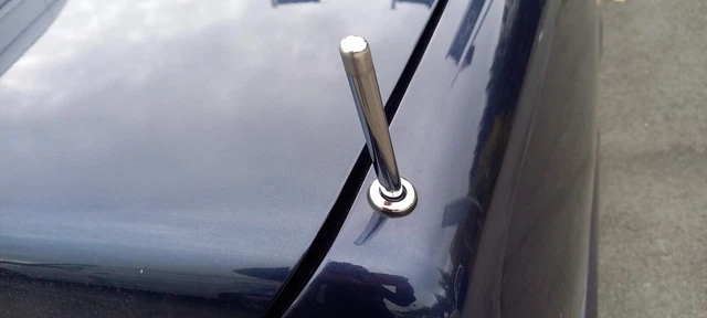 A1408200091 ORIG NEU Mercedes Chrom Ring Peil stab Rückfahrhilfe W140 S ...