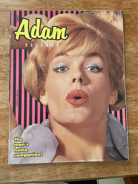 MENS MAGAZINE VINTAGE 1961 Adam Vol 5 No 7 All Intact VG Condition See ...