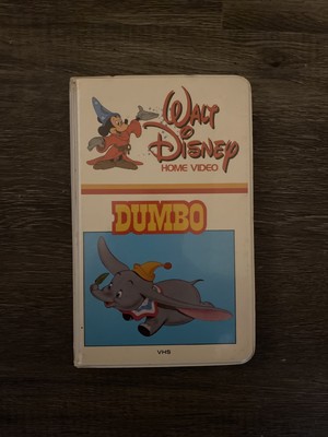 DUMBO WALT DISNEY home video vhs vintage Original Orange Label Release ...