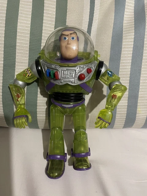 RARE TOY STORY Interstellar Crystallic Fusion Green Buzz Lightyear ...