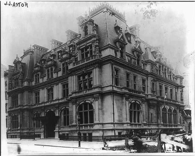 NEW YORK CITY Home of John Jacob Astor, 1912 c1900 OLD LARGE PHOTO £4. ...