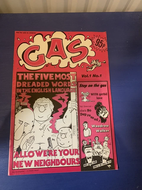 BRITISH GAS ADULT comic magazine vol 1 issue 1 RARE £15.00 - PicClick UK