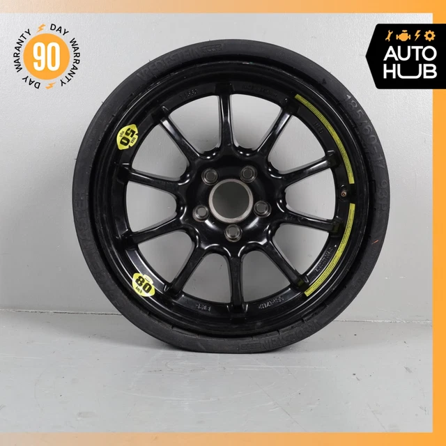 MERCEDES R230 SL500 SL550 Emergency Spare Tire Wheel Donut Rim 17" 17 ...